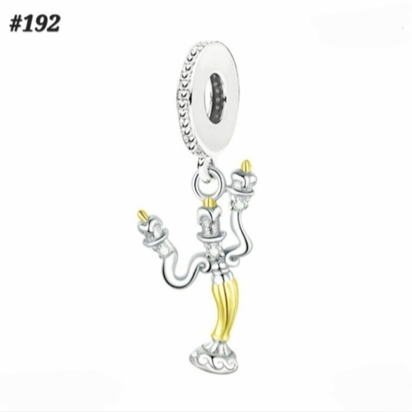 Jewelry | 192 Silver Gold Lumiere Character Dangle Charm | Poshmark